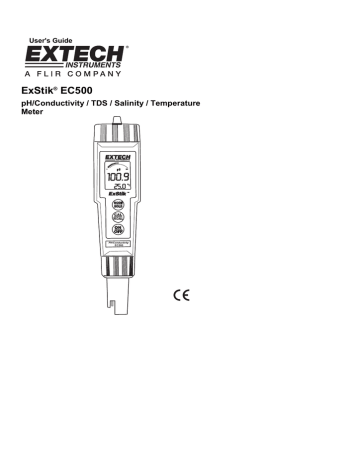 ExStik EC500 User's Guide | Manualzz