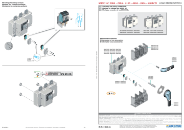 Socomec SIRCO Operating instructions | Manualzz
