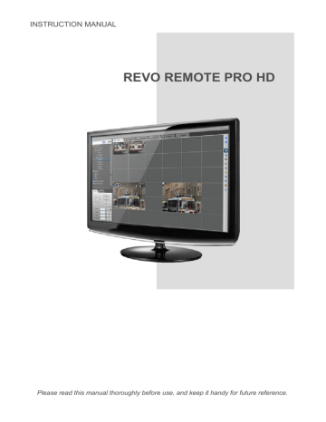 REVO REMOTE PRO HD Instruction Manual | Manualzz