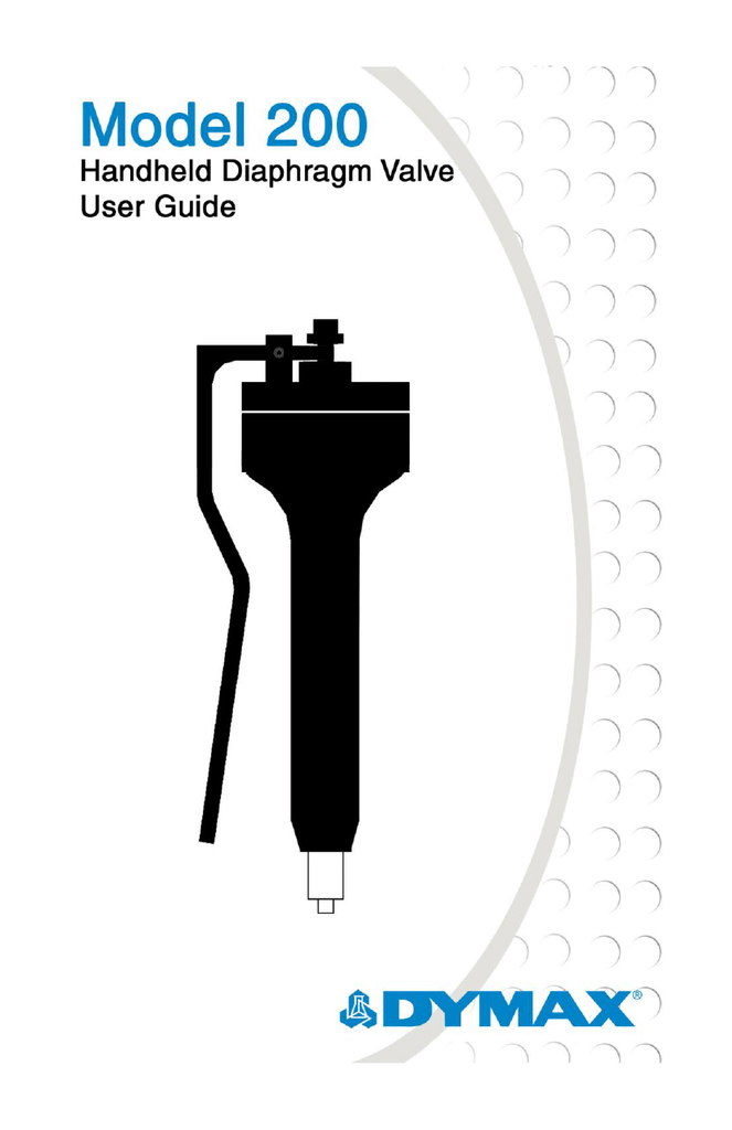 dymax BlueWave 200 User manual | Manualzz