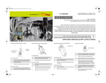 Motorola Mag One BRP 40 User manual | Manualzz