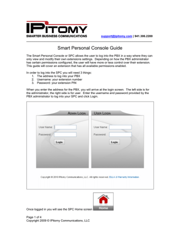 IPitomy Smart Personal Console User Guide | Manualzz