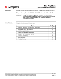 Simplex 4100ES - Operating instructions, Manual, Operator's manual