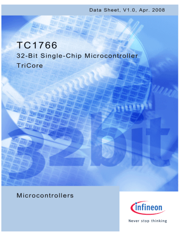 Infineon SAK-TC1766-192F80HL BD Microcontroller Data Sheet | Manualzz
