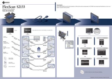 FlexScan S2133 Installationsanleitung | Manualzz