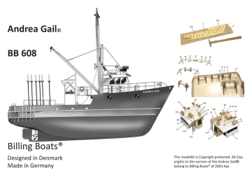 Andrea Gail Model Ship Instruction Manual | Manualzz