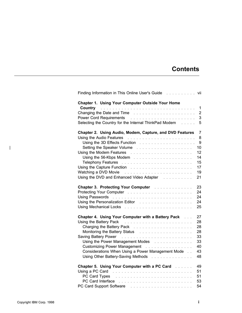 IBM ThinkPad 770E-ED User manual | Manualzz