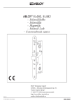 ABLOY EL580, EL582 Solenoid Lock Manual | AI Chat & PDF Access | Manualzz