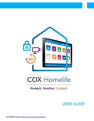 Cox Home Security & Automation System User Guide | Manualzz
