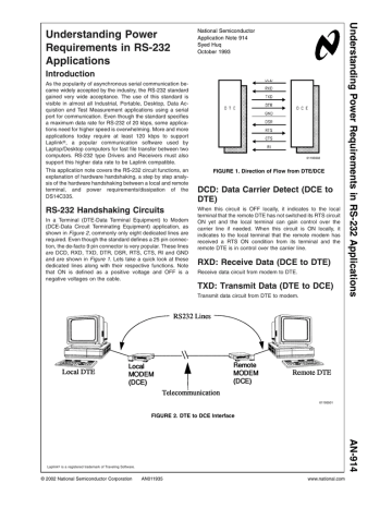 RS-232 DS14C335 Application Note | Manualzz
