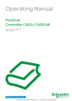 ELAU PacDrive Controller C400/C400 A8 Operating Manual | Manualzz