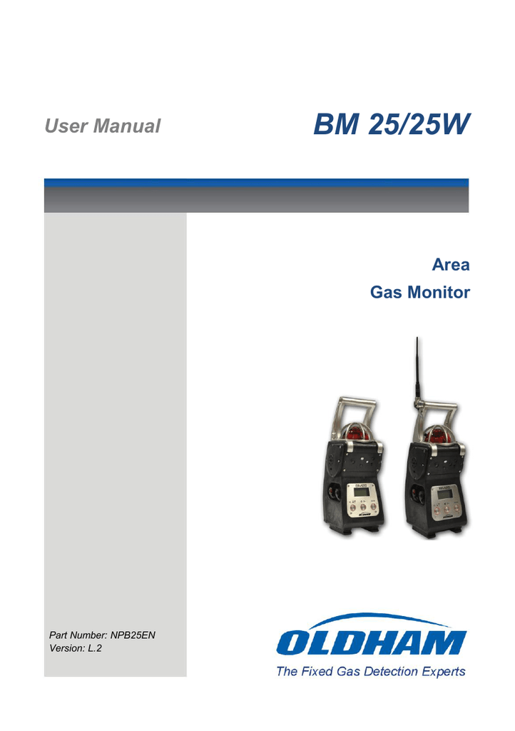 Oldham BM25 User manual | Manualzz