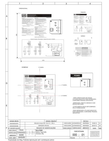 Motor Starter PDWD 10001674494.01 Instruction Manual | Manualzz