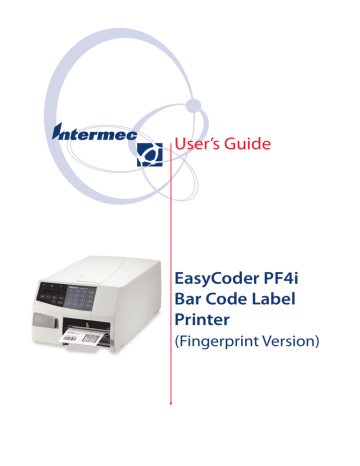 Intermec EasyCoder PF4i User manual | Manualzz