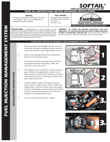 Fuel Management System Installation Instructions | Manualzz
