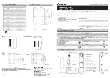 BOUNDARYGARD BX-100PLUS Installation Instructions | Manualzz