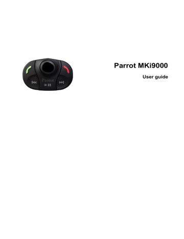 Parrot MKi9000 User Guide | Manualzz