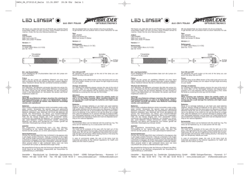 Led Lenser P4 BM Flashlight Leaflet | Manualzz