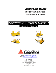 Edgetech SB-216S - User manual, Technical manual