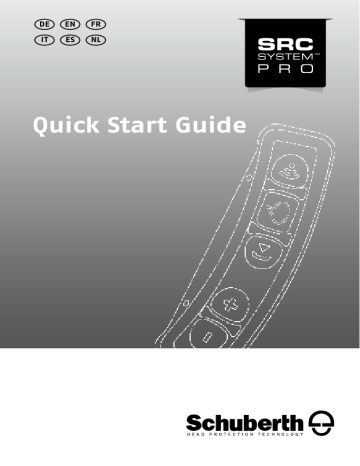 SCHUBERTH SRC System PRO Quick start manual | Manualzz