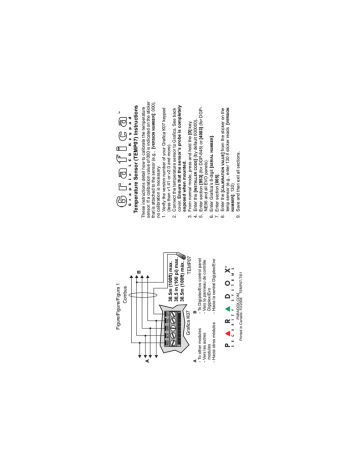 Paradox Temperature sensor TEMP07 Instructions | Manualzz
