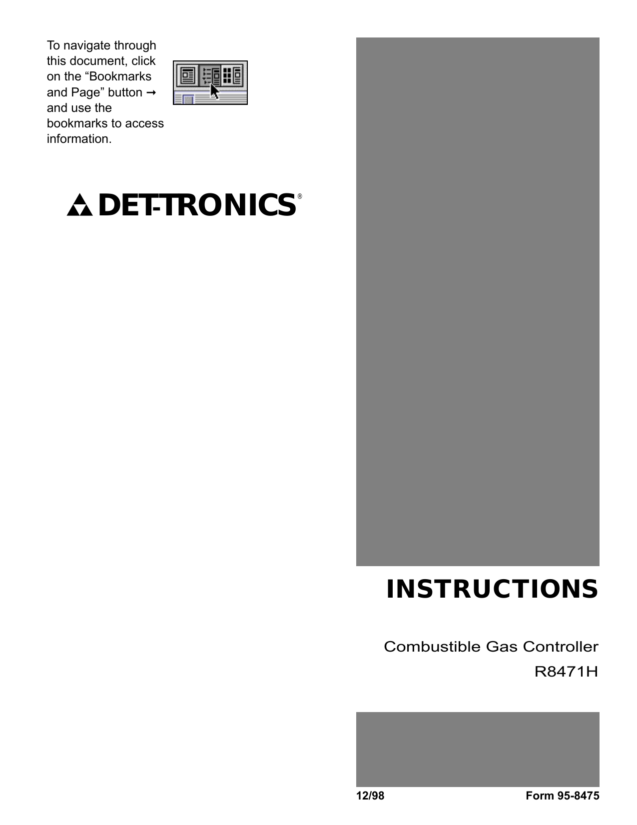 DET TRONICS Manualzz