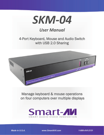 SmartAVI SKM 04 User Manual | Manualzz