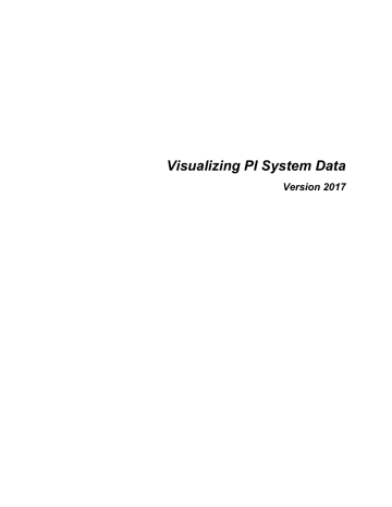 Visualizing PI System Data User Manual | Manualzz