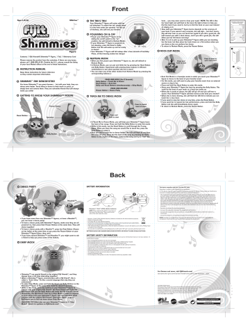 Mattel Fijit Friends Shimmies Whirlina Instruction Sheet | Manualzz