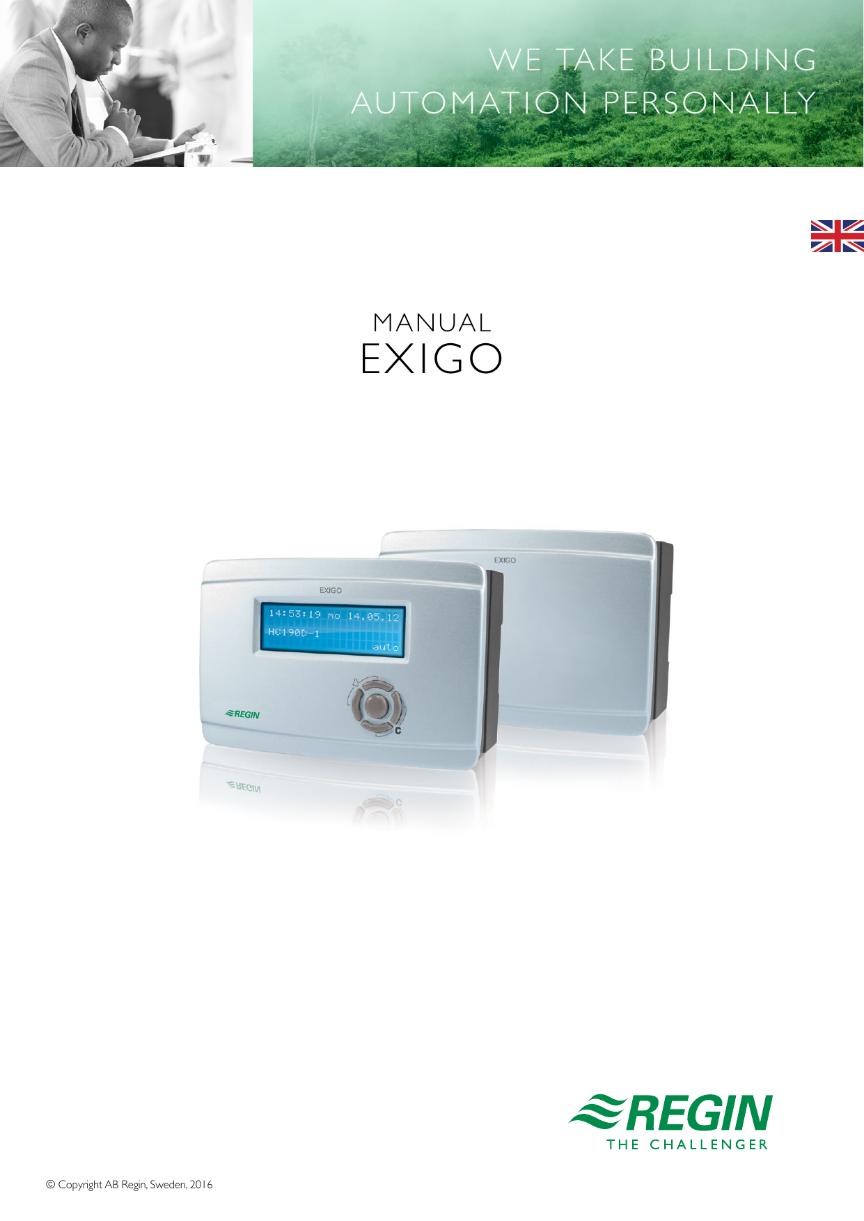 Regin Exigo | Manualzz