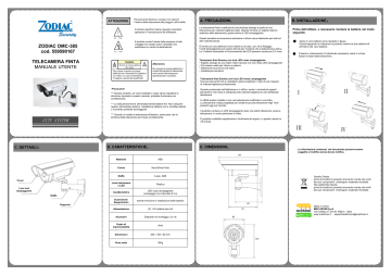 Dummy security camera DMC-385 User Manual | Manualzz