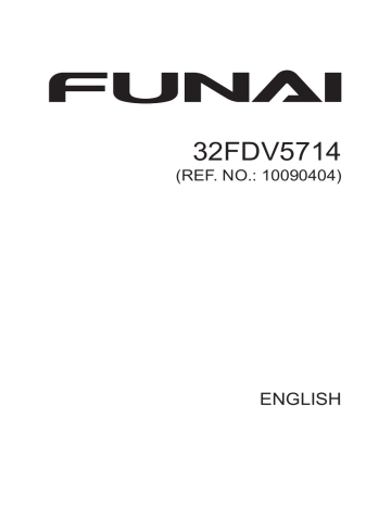 FUNAI 32FDV 5714 LCD TV User Manual | Manualzz