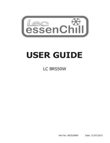 Lec refrigerator BRS50W User Guide | Manualzz
