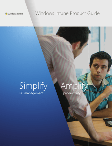 Windows Intune, Windows 7 Enterprise Product Guide | Manualzz