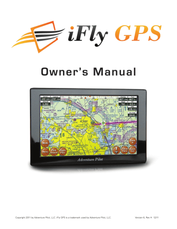 Adventure Pilot iFLY GPS Owner's Manual | Manualzz