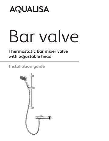 Aqualisa bar valve Installation Guide | Manualzz