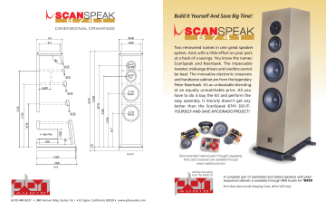 ScanSpeak B741 DO-IT-YOURSELF-AND-SAVE AFICIONADO PROJECT Instructions ...