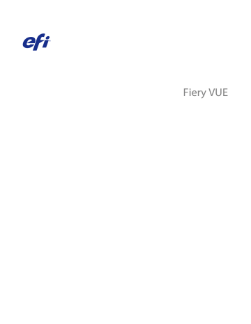 Fiery VUE User Guide - EFI | Manualzz