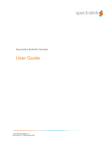 Spectralink 7522 User manual | Manualzz