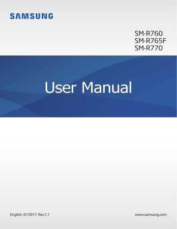 Samsung SM-R760 User manual | Manualzz
