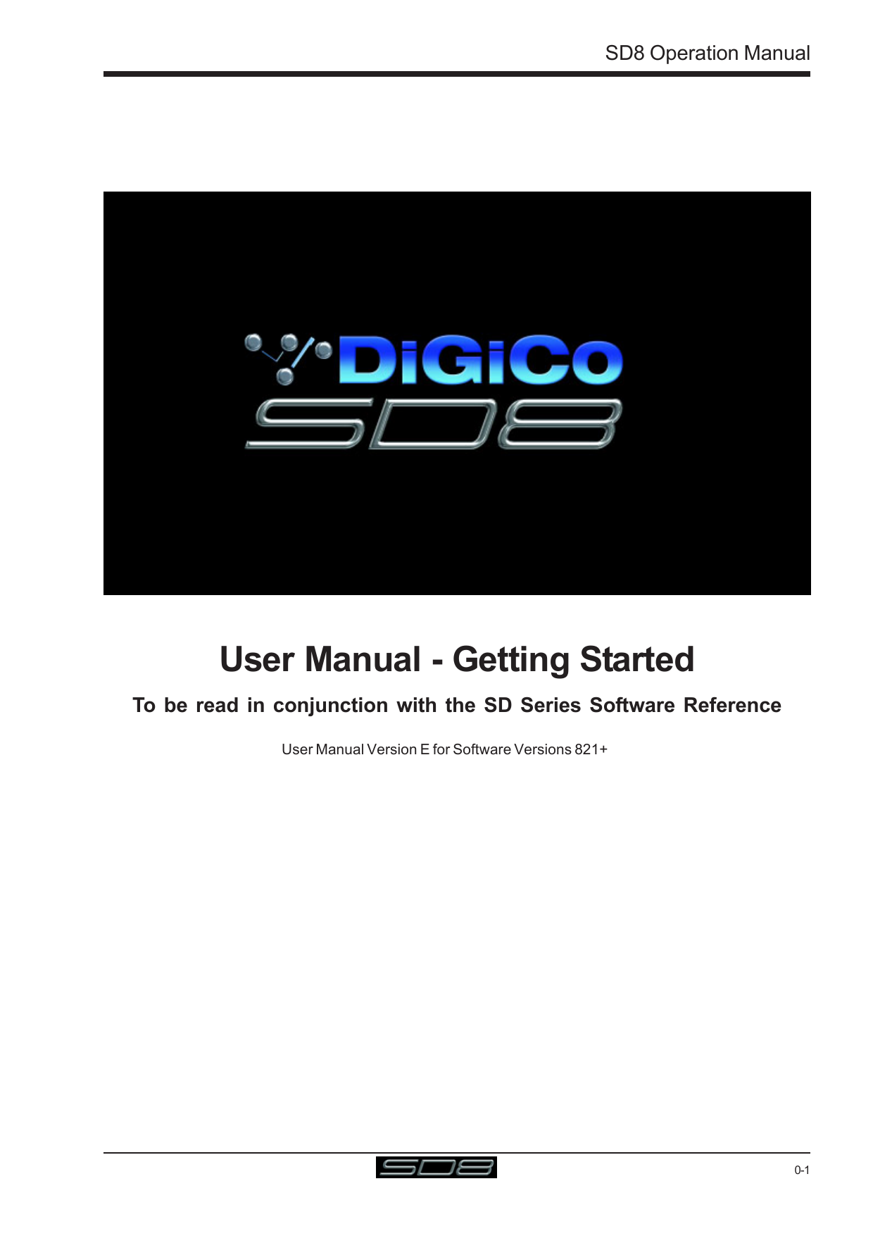 SD8 Getting Started | Manualzz
