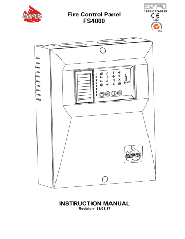 UniPOS FS4000 Instruction manual | Manualzz