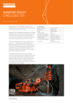 Sandvik DS421 Technical Specification | Manualzz