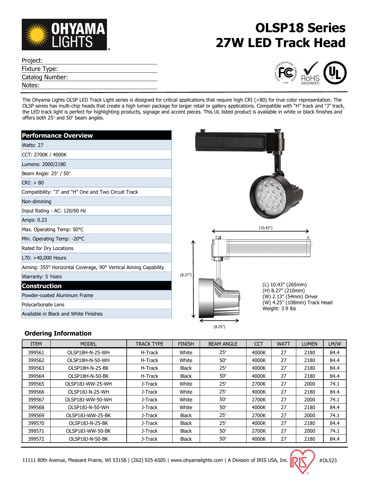 Contech Lighting Led Track Heads | Shelly Lighting