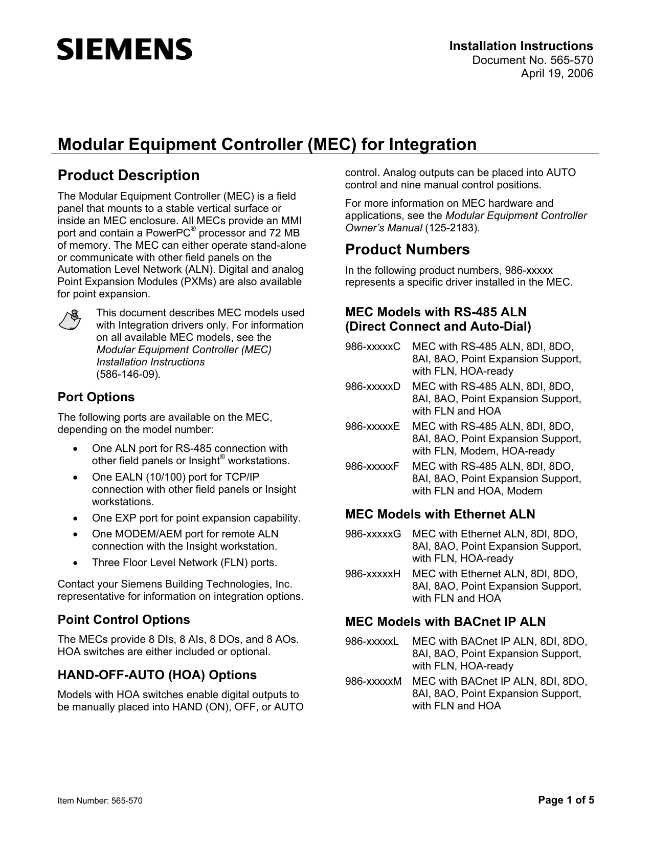 Siemens Hoa Wiring Diagram - Wiring Diagram