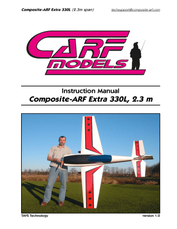 Carf-Models Extra 300L 2.3m Instruction manual | Manualzz