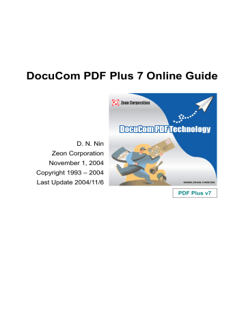 PDF Plus 7 Online Guide | Manualzz