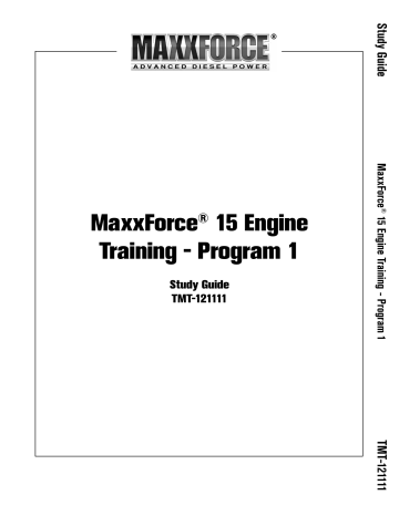 Engine MaxxForce 15 Study Guide | Manualzz