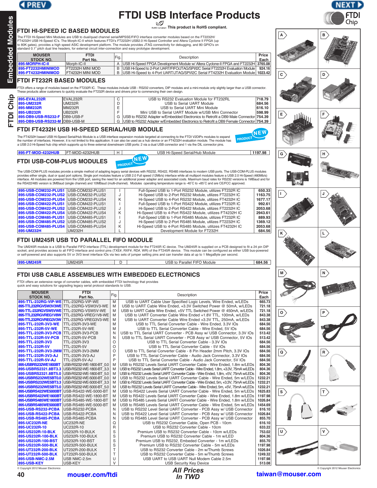 eval module Ftdi eval232r ft232rl USB vers RS232 Équipements professionnels Autres Equipement ...