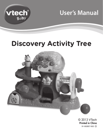 VTech Discovery Activity Tree User Manual | Manualzz